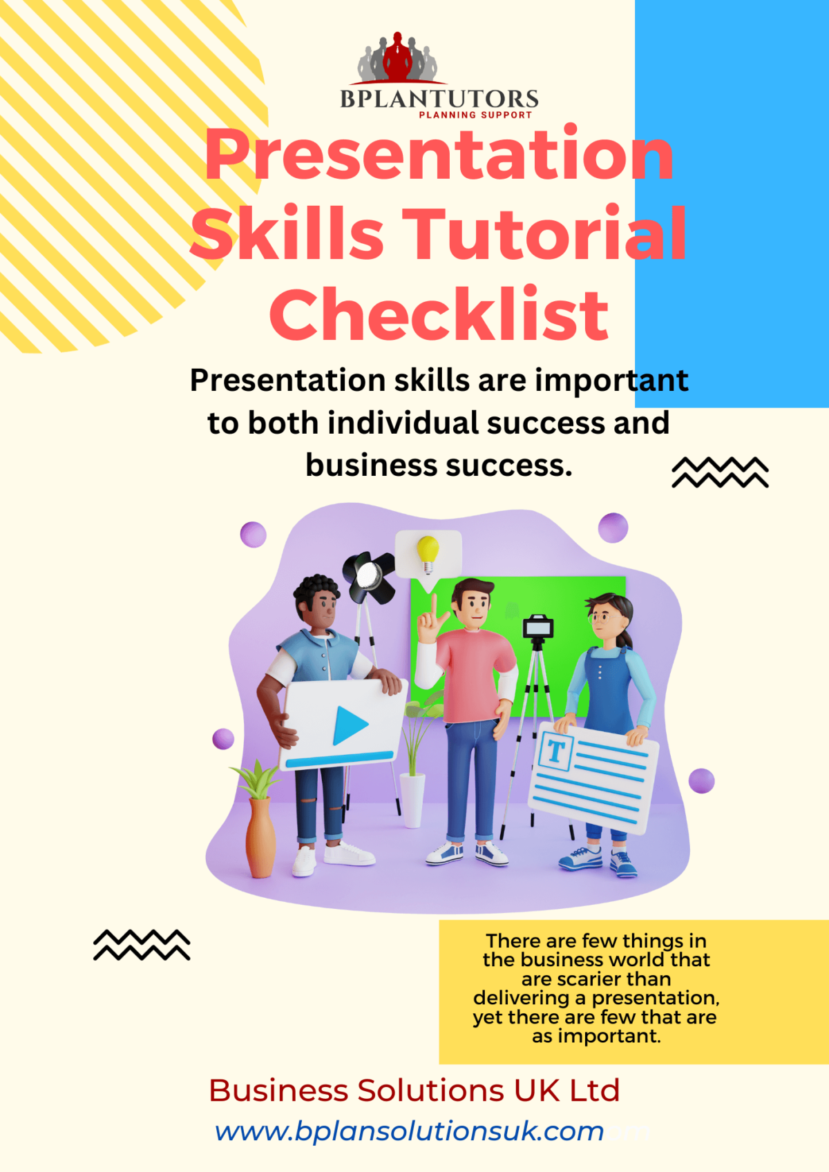 Presentation Skills Checklist - Bplan Solutions UK